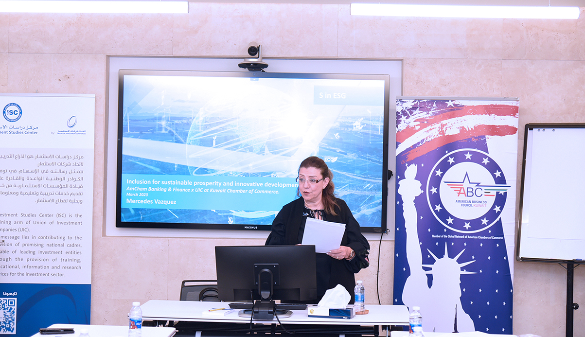 S in ESG -Inclusion for Sustainable Growth | AmCham Kuwait